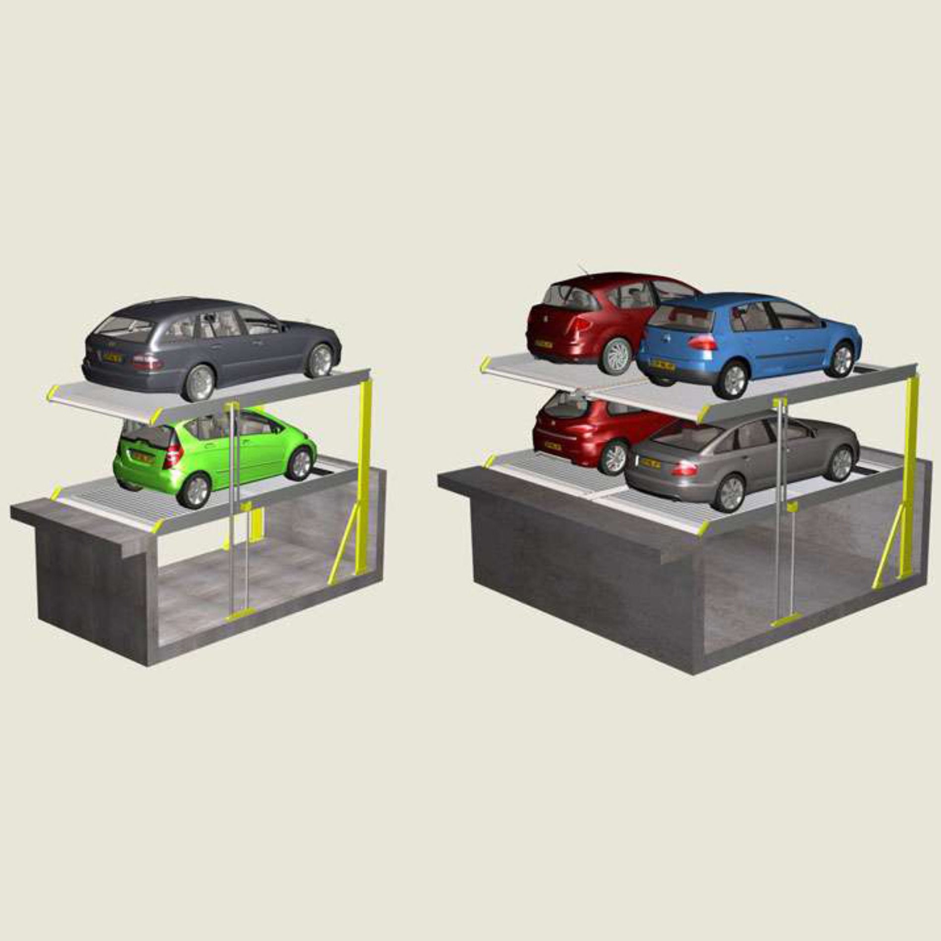 ParkLift 340 | Semi-automatisch parkeersysteem | Car Parkers